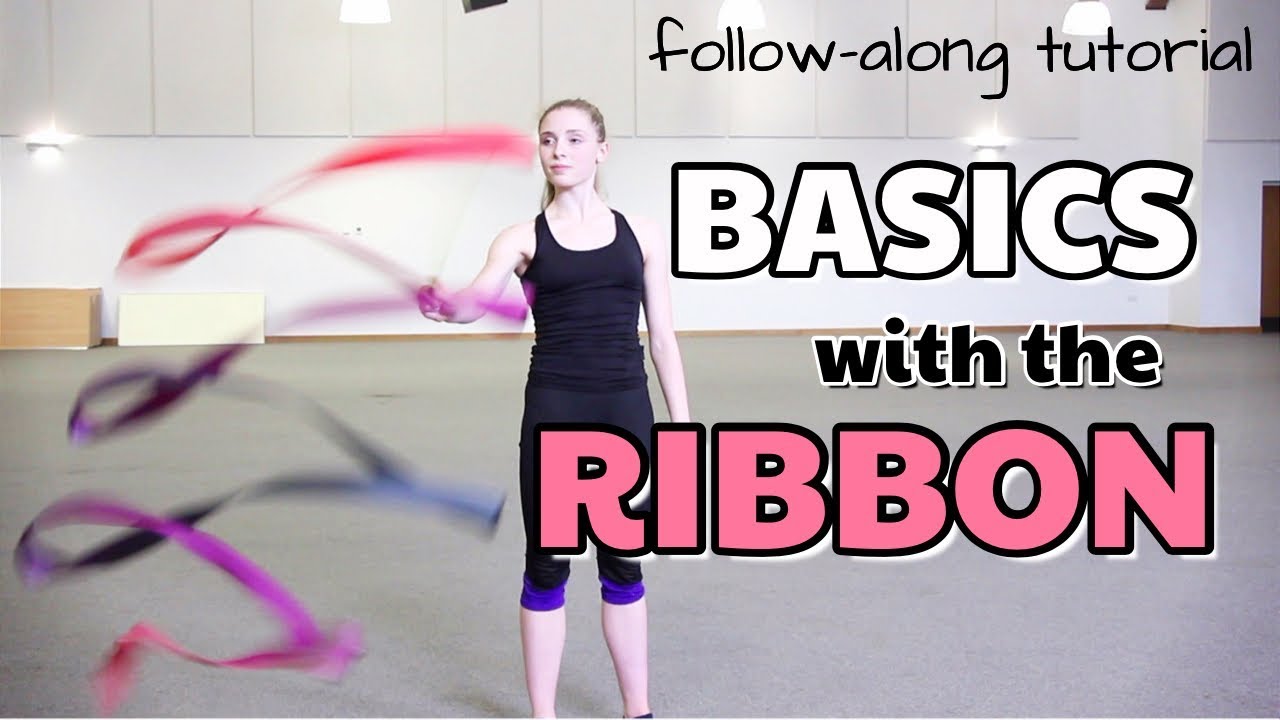 BASIC RIBBON HANDLING FOR RHYTHMIC GYMNASTS: FOLLOW-ALONG TUTORIAL