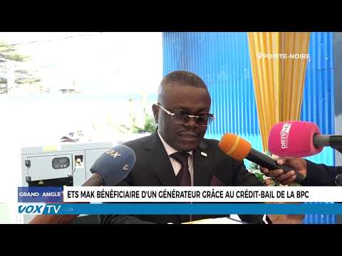 ETS MAK acquiert un générateur grâce au crédit-bail de la BPC.