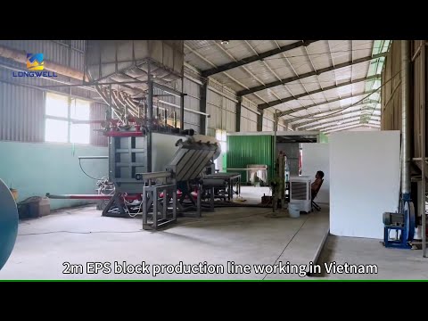 2m EPS block production line working in Vietnam