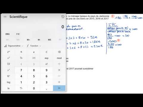 Exemples de calcul de l'IPC et du taux d'inflation (vidéo) | Khan Academy