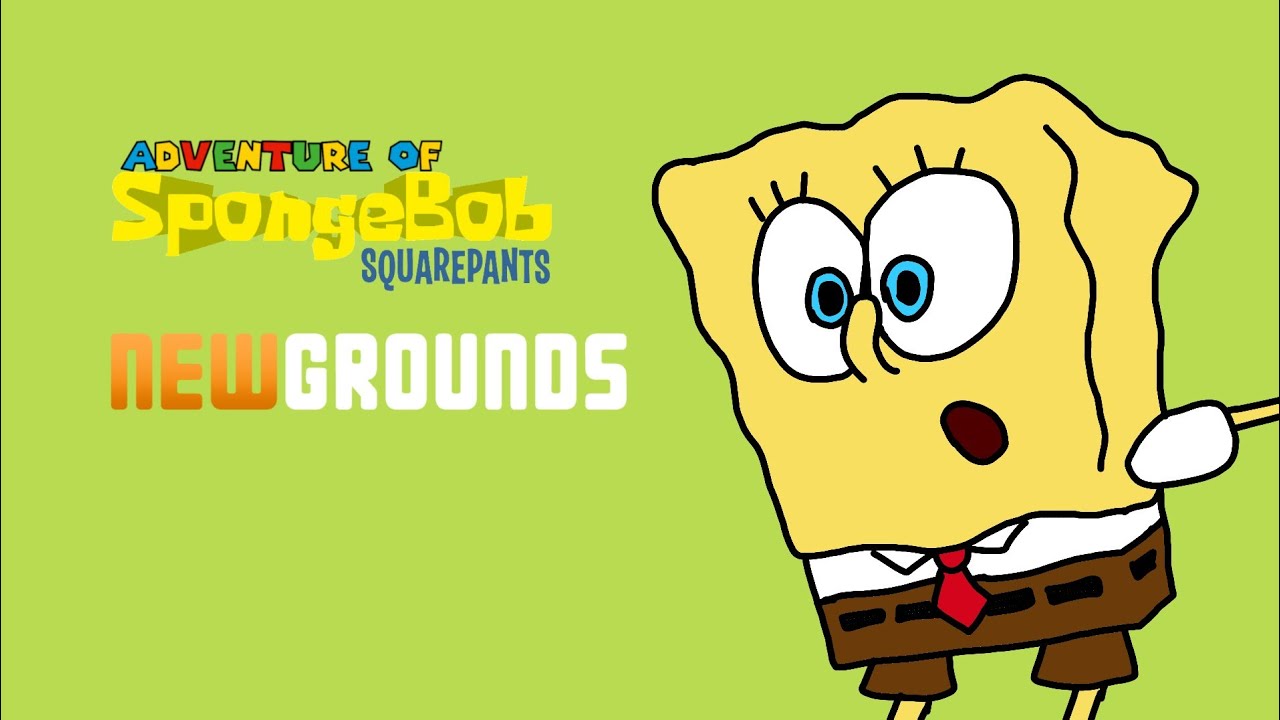 Adventure of SpongeBob SquarePants is Now on Newgrounds