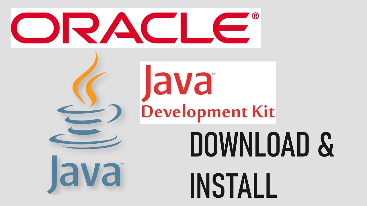 Oracle Java JDK download and install