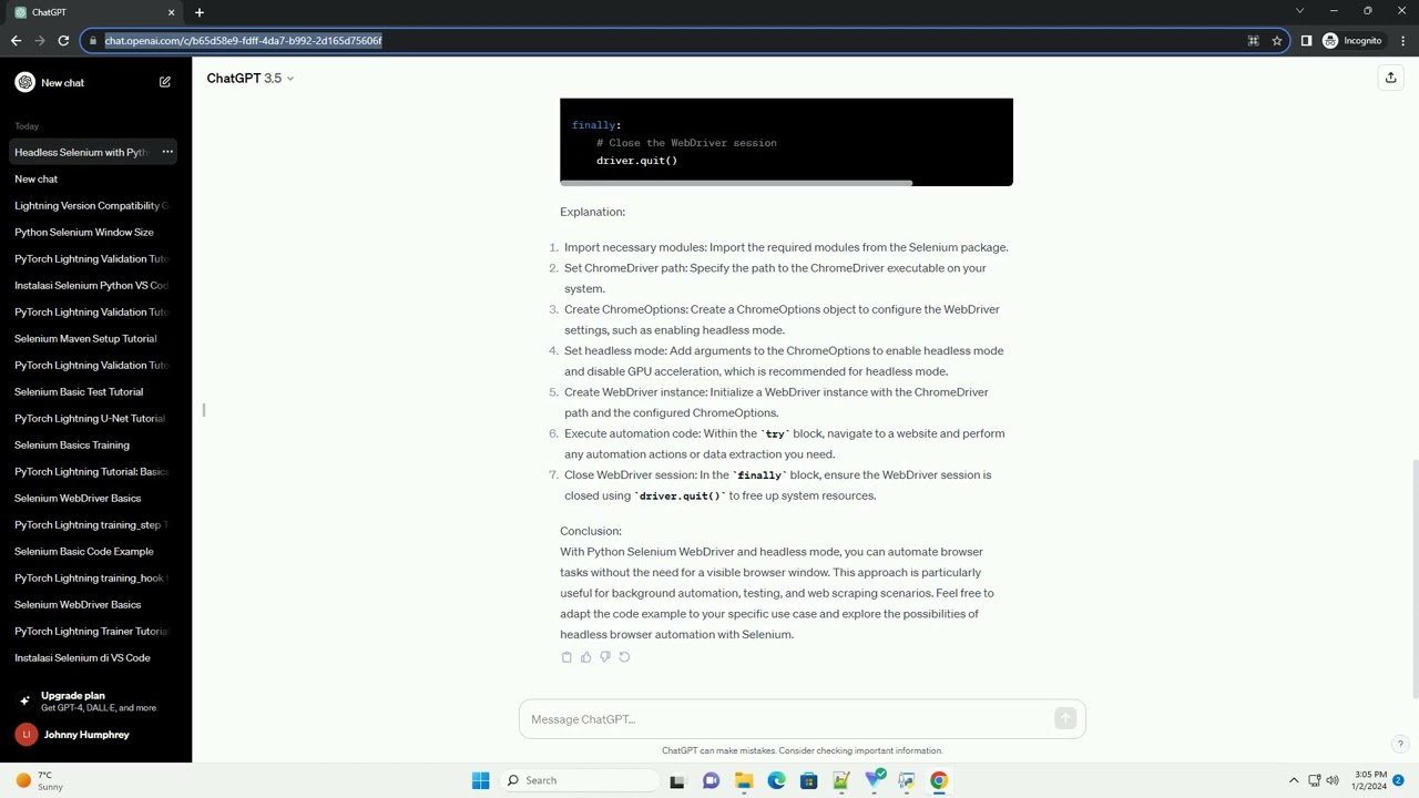 python selenium webdriver without opening browser