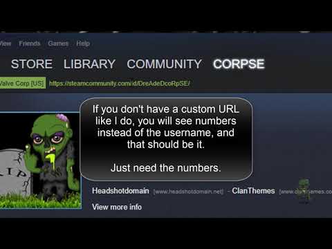 How to get your SteamID64 Number