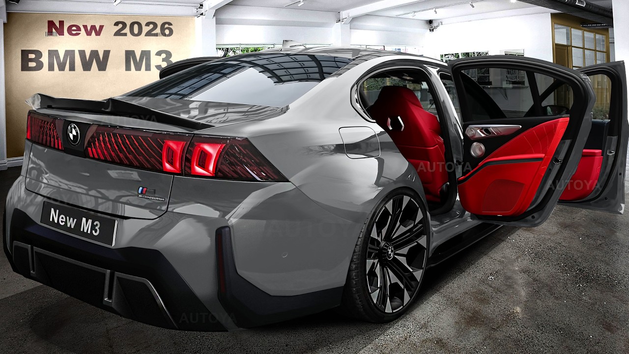 All-New BMW M3 Competition Sports Quirky Neue Klasse Design in Fresh ...