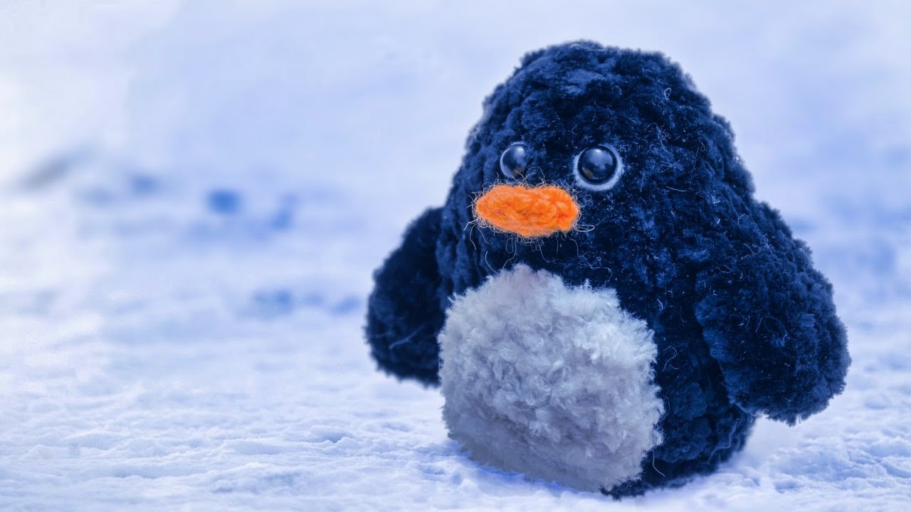 Crochet Tutorial Tiny Penguin | DIY 100 Ideas