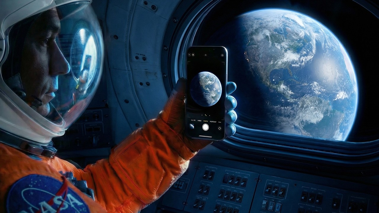 They Are Using iPhone 17 Pro Max In Space?