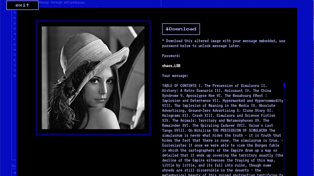 Online Steganography Tool Pixel_Ninja (Tutorial)
