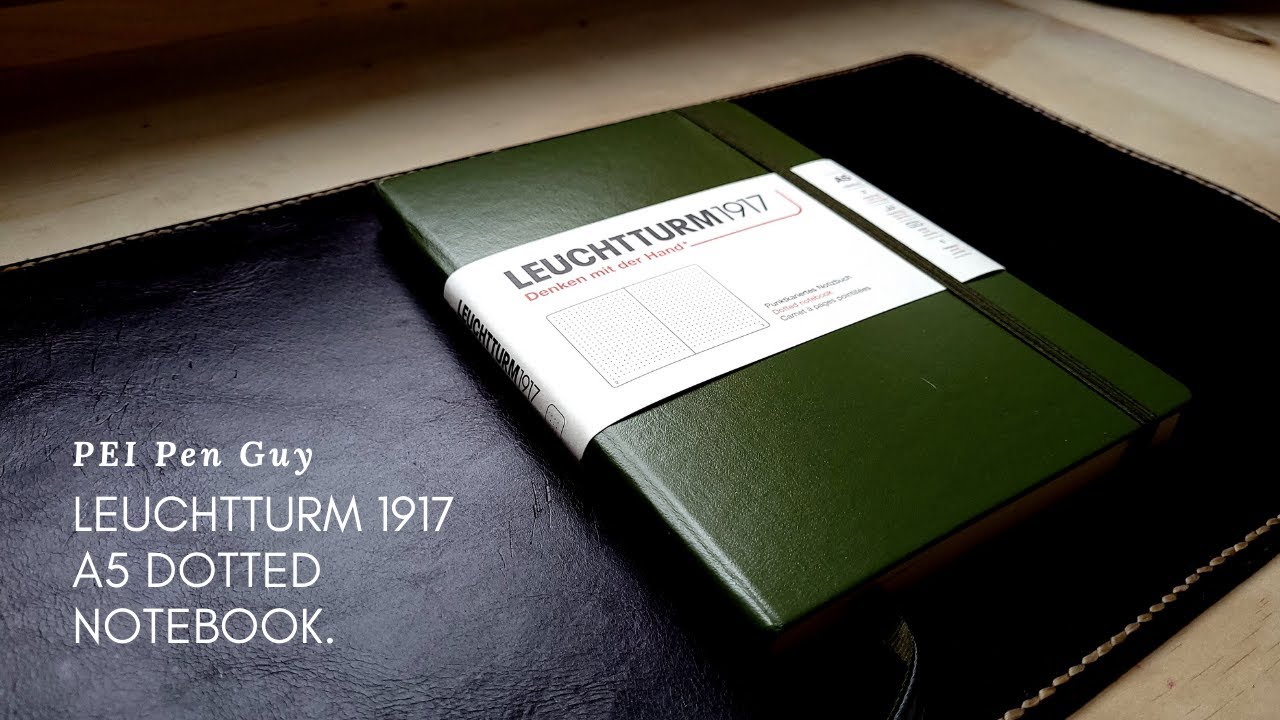 Leuchtturm 1917 A5 Dotted Notebook Review.
