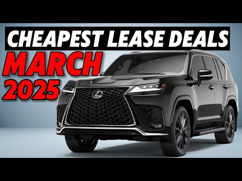 Best Luxury SUVs Lease Deals March 2025 | Best Lease Deals March 2025