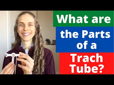 What are the Parts of a Tracheostomy Tube. Life with a Vent