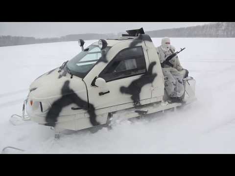 Meet Russia’s Machine Gun-Toting Snowmobile