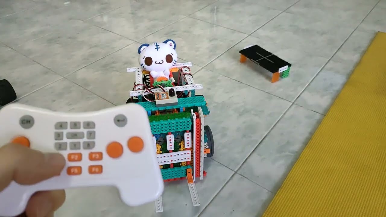My Robot Time - MRT3 Kids (LV4 Advance) Forklift with Chibi Tora cute tiger