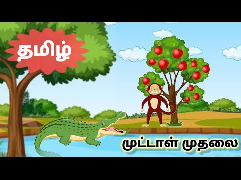 tales of panchatantra tamil/monkey and the crocodile/bedtime stories/moral stories/stories for kids