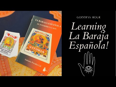 Learning How To Read La Baraja Española! | 🃏✨ | GODDESS HOUR