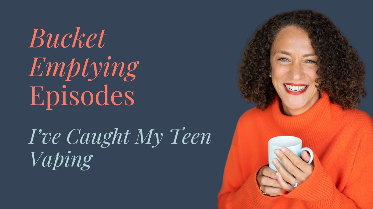 What should you as a parent if you catch your child vaping?
