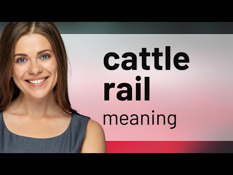 Understanding "Cattle Rail": A Guide for English Learners