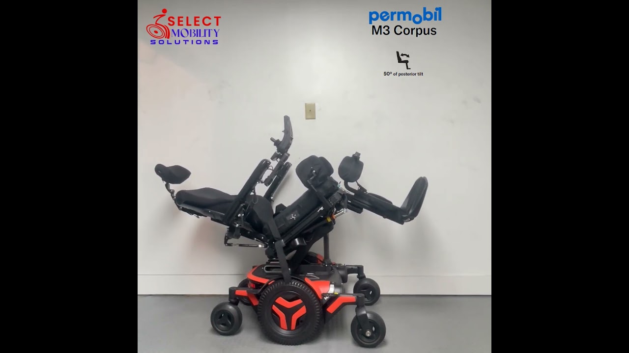 2023 Like New Permobil M3 Corpus HD Power Chair – 12″ Lift, 20° Anterior Tilt, Only 3 Miles!**SOLD**