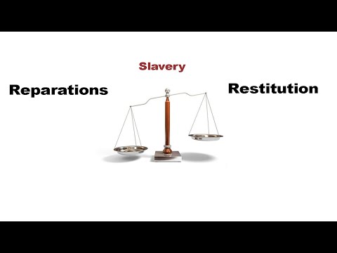 Slavery Reparations or Restitution Pt. 1