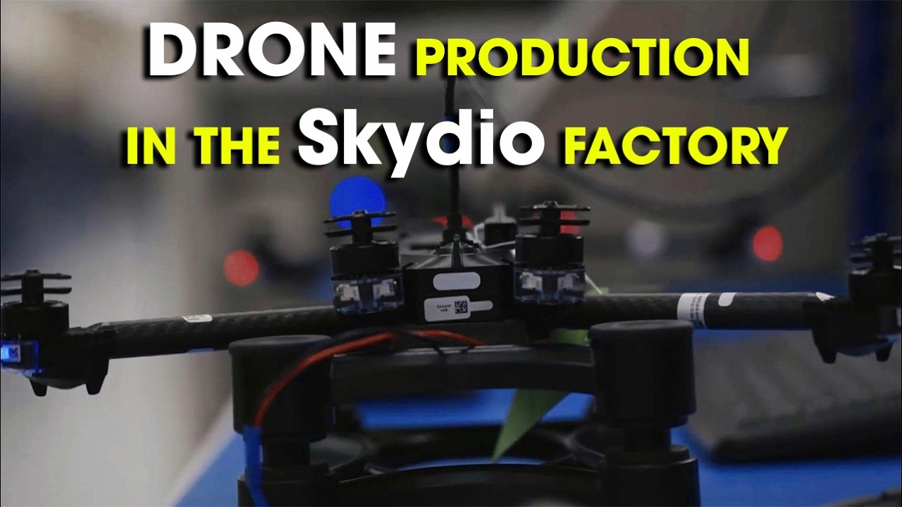 Revealing the Secret | DRONE PRODUCTION IN THE Skydio FACTORY
