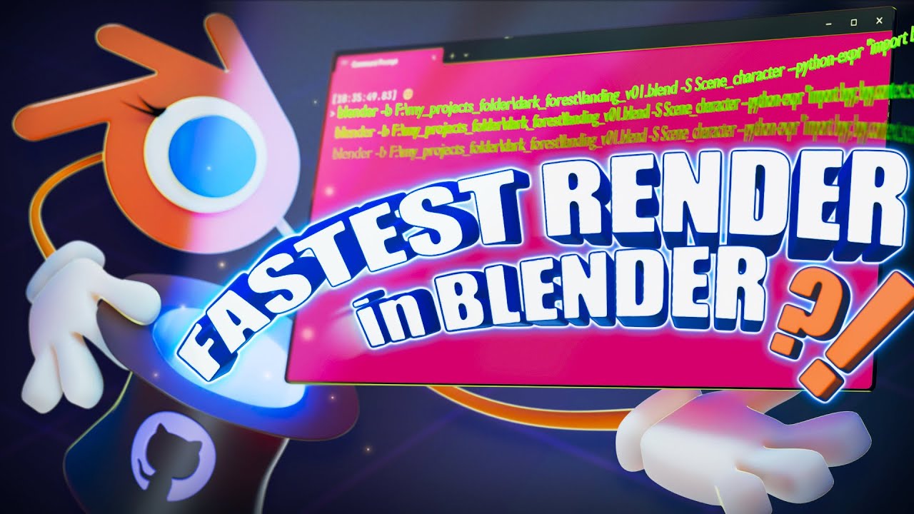 Blender Batch Rendering Tutorial | Command Line Method