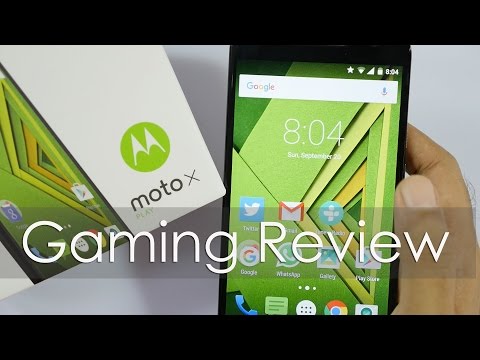 Moto X Play Gaming Review with HD Games