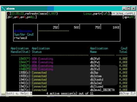 db2top: How to change column order and preserve it in the next session