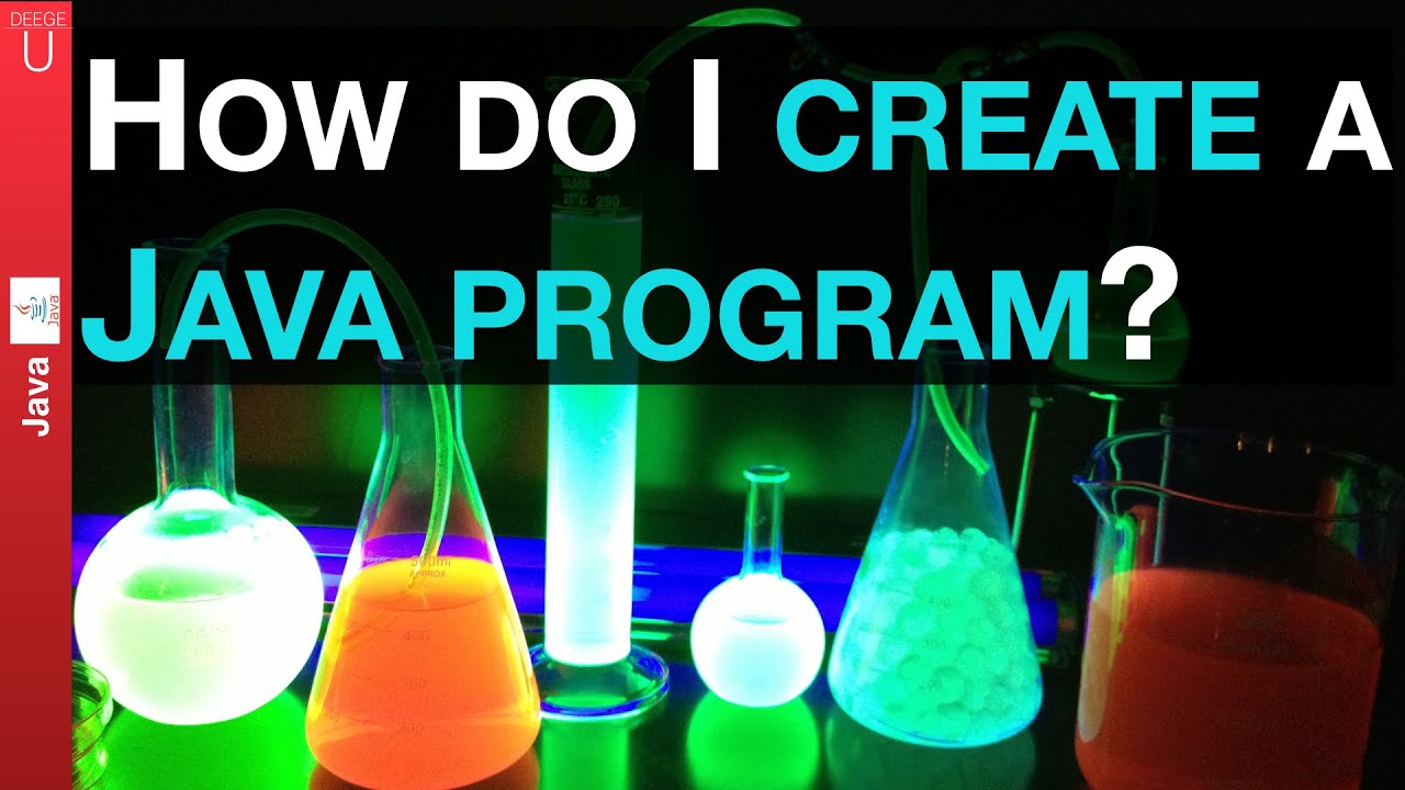 How do I create a Java application? - 002