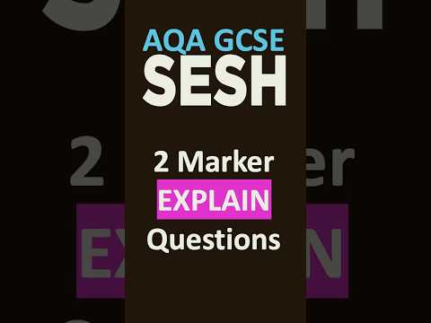 2 marker EXPLAIN questions - AQA GCSE BUSINESS #shorts