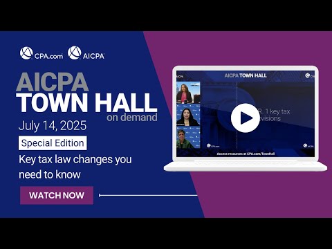 Special Edition: Key tax law changes you need to know - July 14