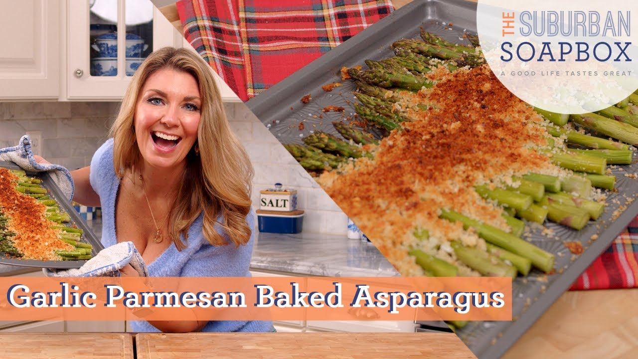 Garlic Parmesan Baked Asparagus