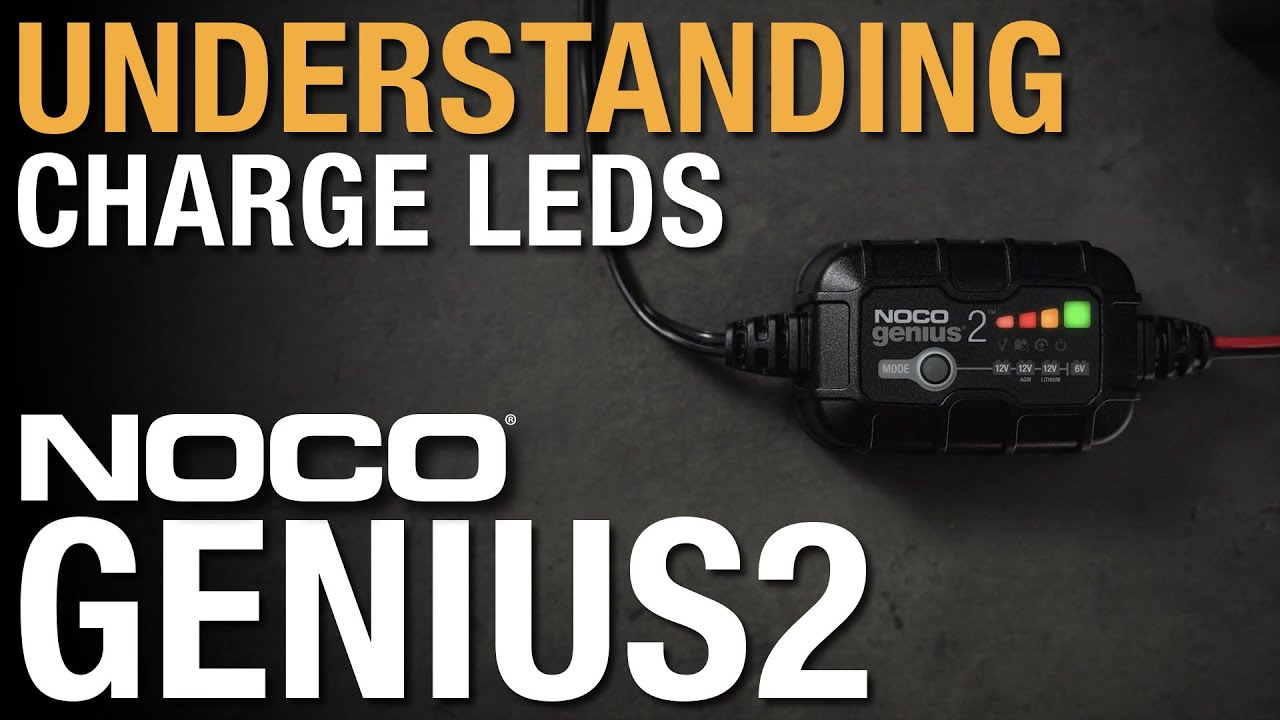 Understanding Charge LEDs on NOCO Genius 2