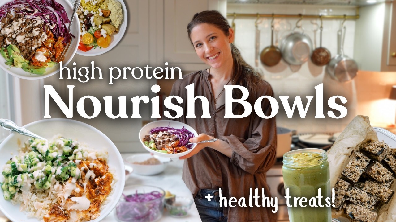 High-Protein Meal Bowls & Home Workouts