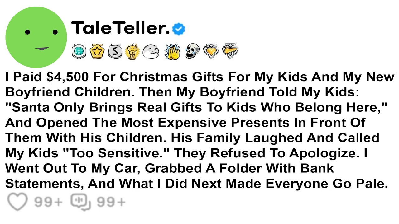 I Paid $4,500 For Christmas Gifts For My Kids And My New Boyfriend Children. Then My Boyfriend Told