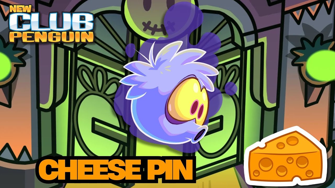 NEW CHEESE PIN LOCATION! 🧀|  New Club Penguin
