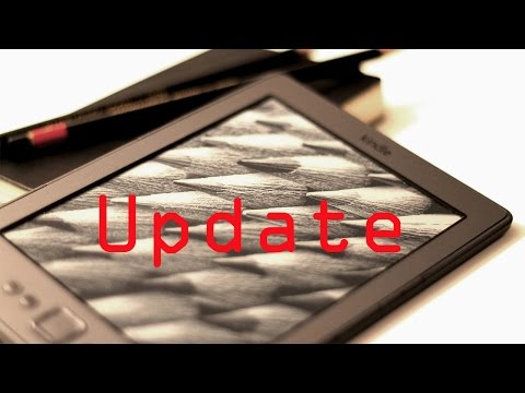 How to update/upgrade your Amazon Kindle 4th Generation E-Book Reader (ENGLISH)