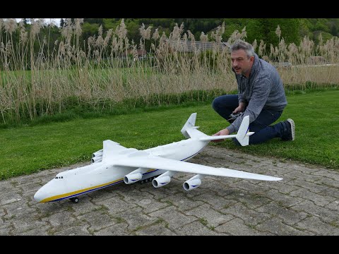 🇺🇦 RC Antonov AN-225 Mriya, Retracts, Flaps・ STL File for 3D printing・Cults