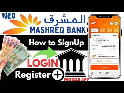 How to Register on Mashreq Neo Mobile App