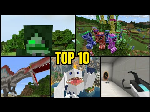 10 Amazing Minecraft Mods | MCPEDL Addons Only