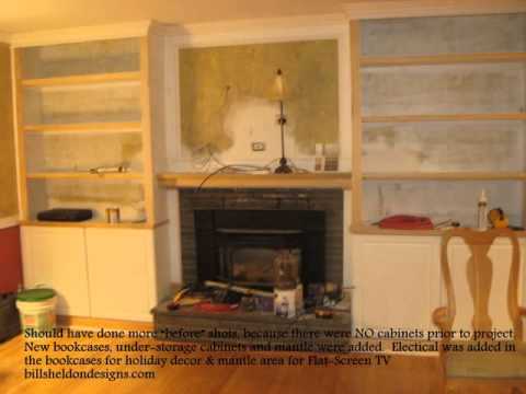 Fireplace Bookcases