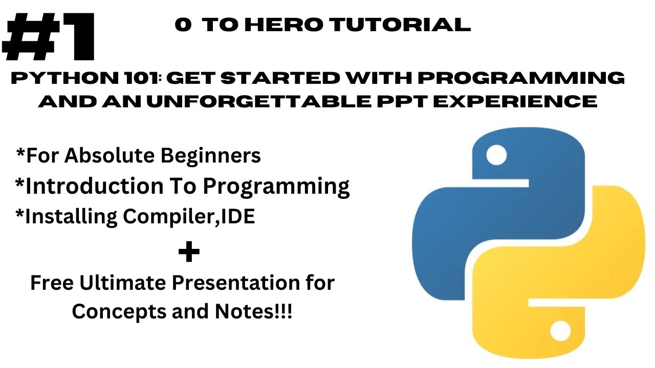 Programming Basics, Compilers, and IDE Installation | Python Tutorial for Beginners | Code Genius