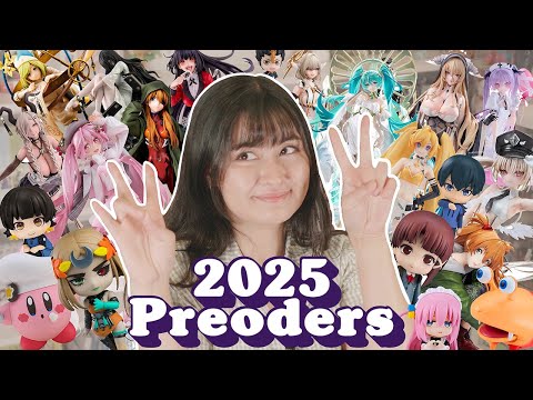 My 2025 Anime Figure Preorders!! (help my wallet)