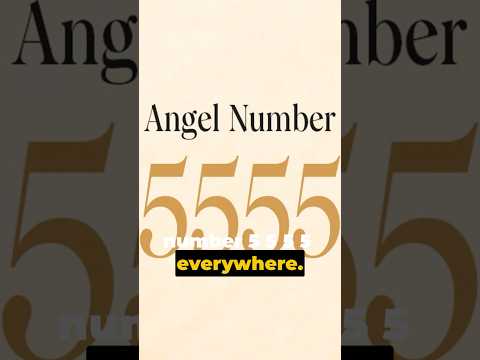 5555 IT’S HERE #5555 #SpiritualAwakening #positivevibes #ManifestYourDreams #Numerology #angelnumber