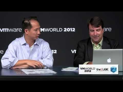 theCUBE at VMworld 2012 - Ping Li & Frank Artale
