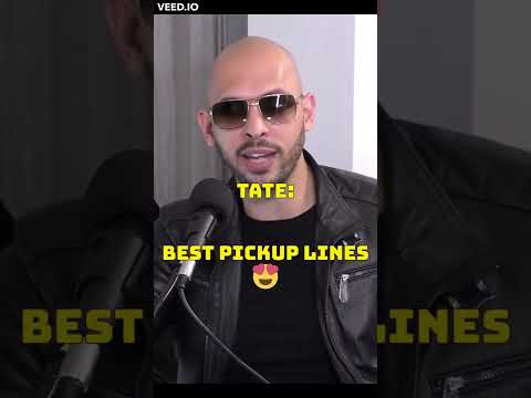 Tate - Best Pickup Lines๐.. #shorts