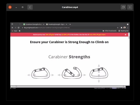 Ontology Talk: Formalizing "Carabiner" in SUMO