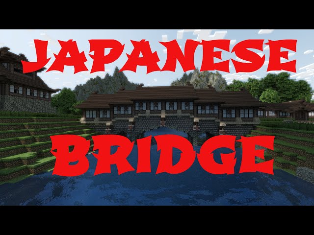 Japanese Bridge Minecraft Map