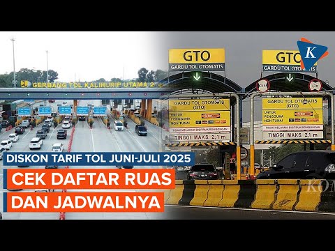 Catat! Diskon Tarif Tol Juni–Juli 2025, Cek Daftar Ruas dan Jadwal Lengkapnya