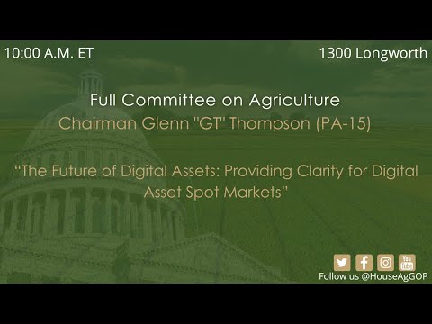 “The Future of Digital Assets: Providing Clarity for Digital Asset Spot Markets”