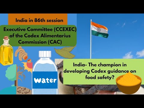 India Leads 🪩Food Safety Talks at Codex Alimentarius - Major Updates.